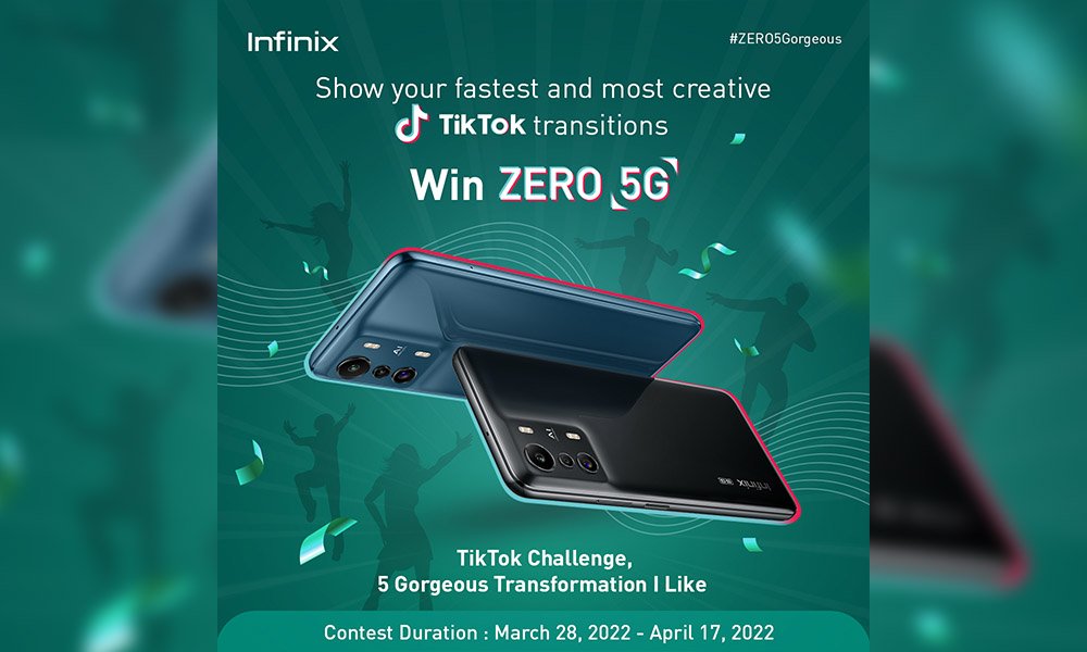 Join Infinix 5Gorgeous Transformations TikTok challenge | EveryTechEver