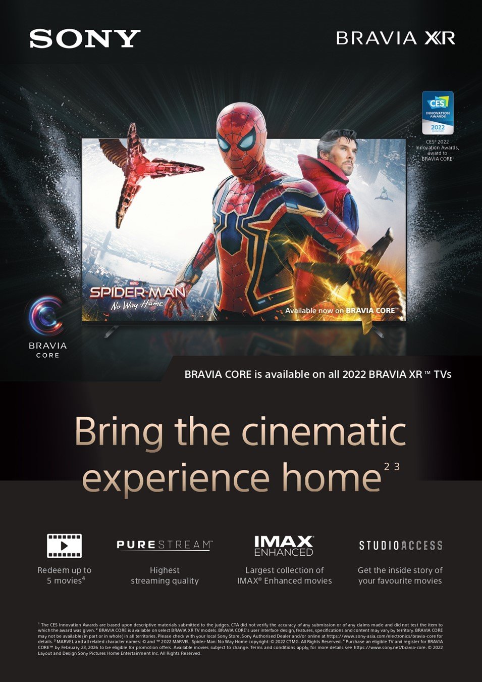 Sony brings BRAVIA XR TVs and BRAVIA CORE to the Philippines ...