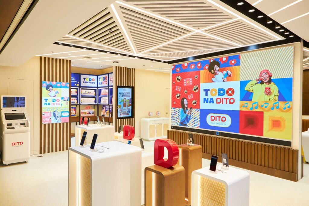 DITO opens its first flagship experience store at SM Megamall ...