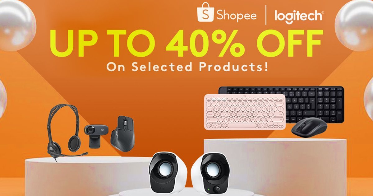 Make life easier, shop Logitech gears at the Shopee 10.10 Sale ...