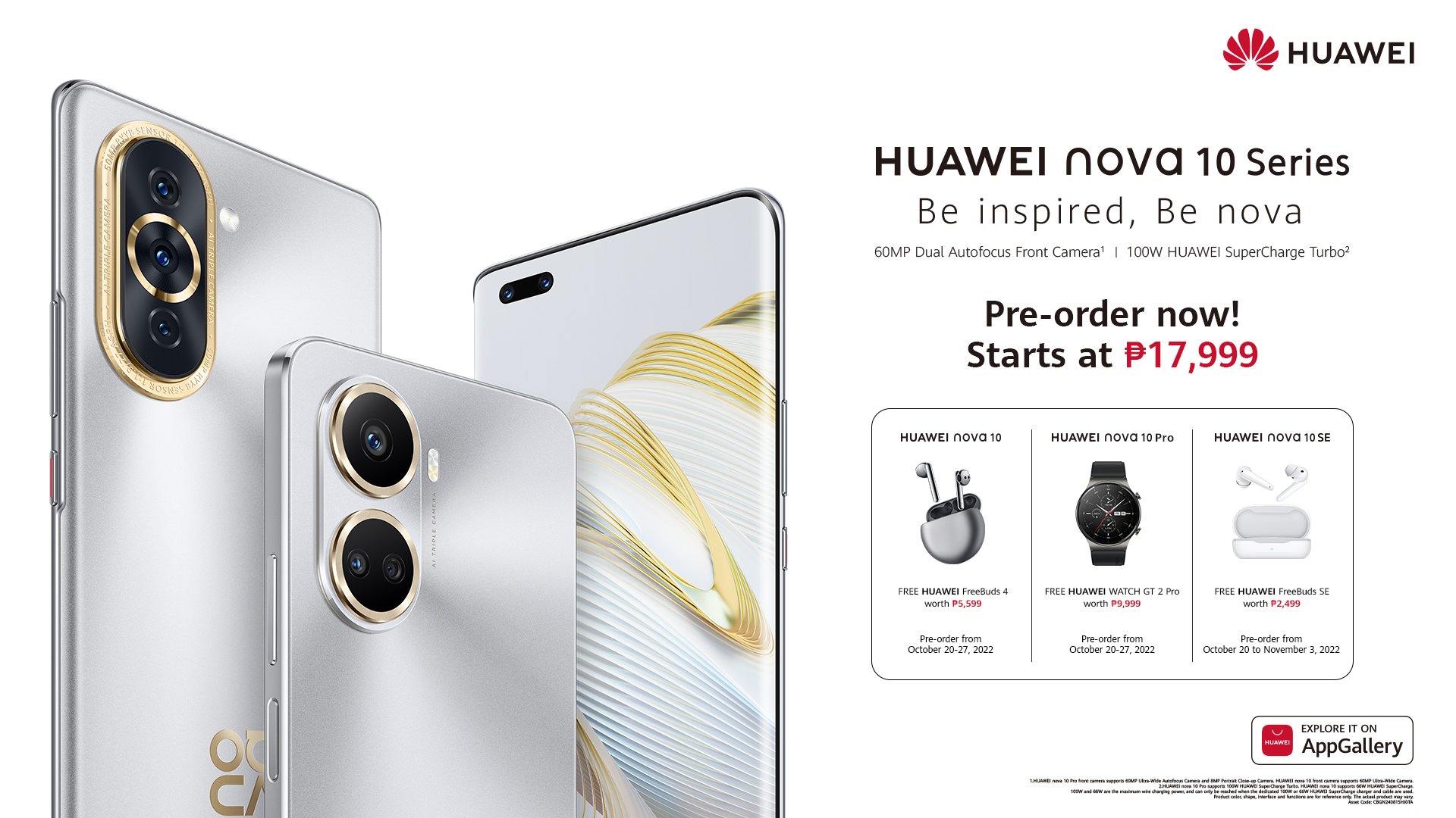 HUAWEI Nova 10 Series is now open for pre-order | EveryTechEver