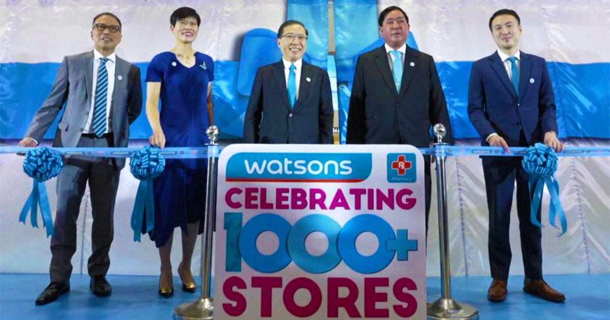 Watsons Unveils its 1,000th Store in Manila | EveryTechEver
