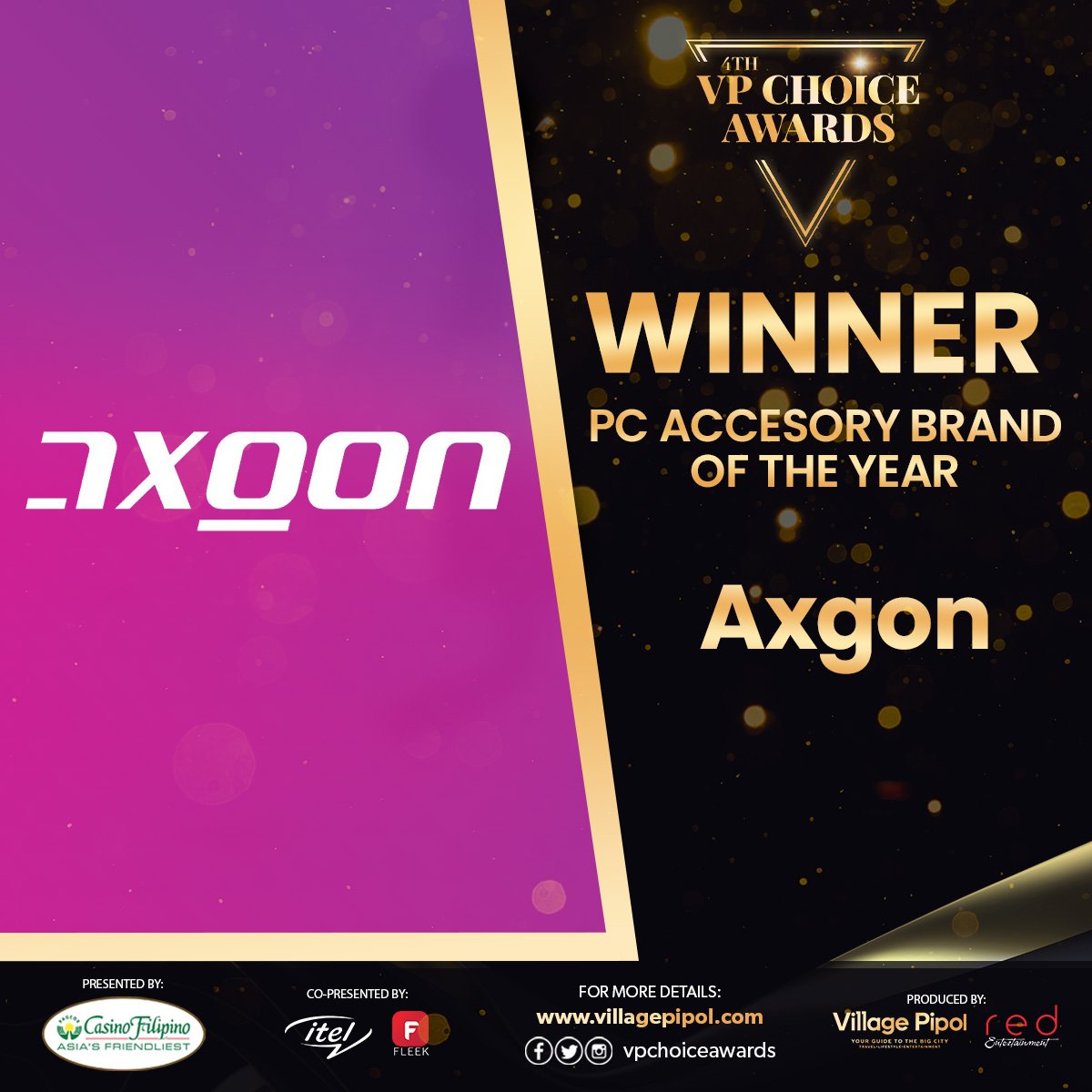 Axgon PH is VP Choice Awards' PC Accessory of the Year | EveryTechEver