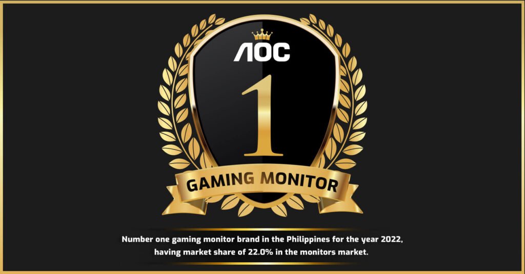 AOC Monitors Crowned as the Philippines' Leading Gaming Monitor Brand ...