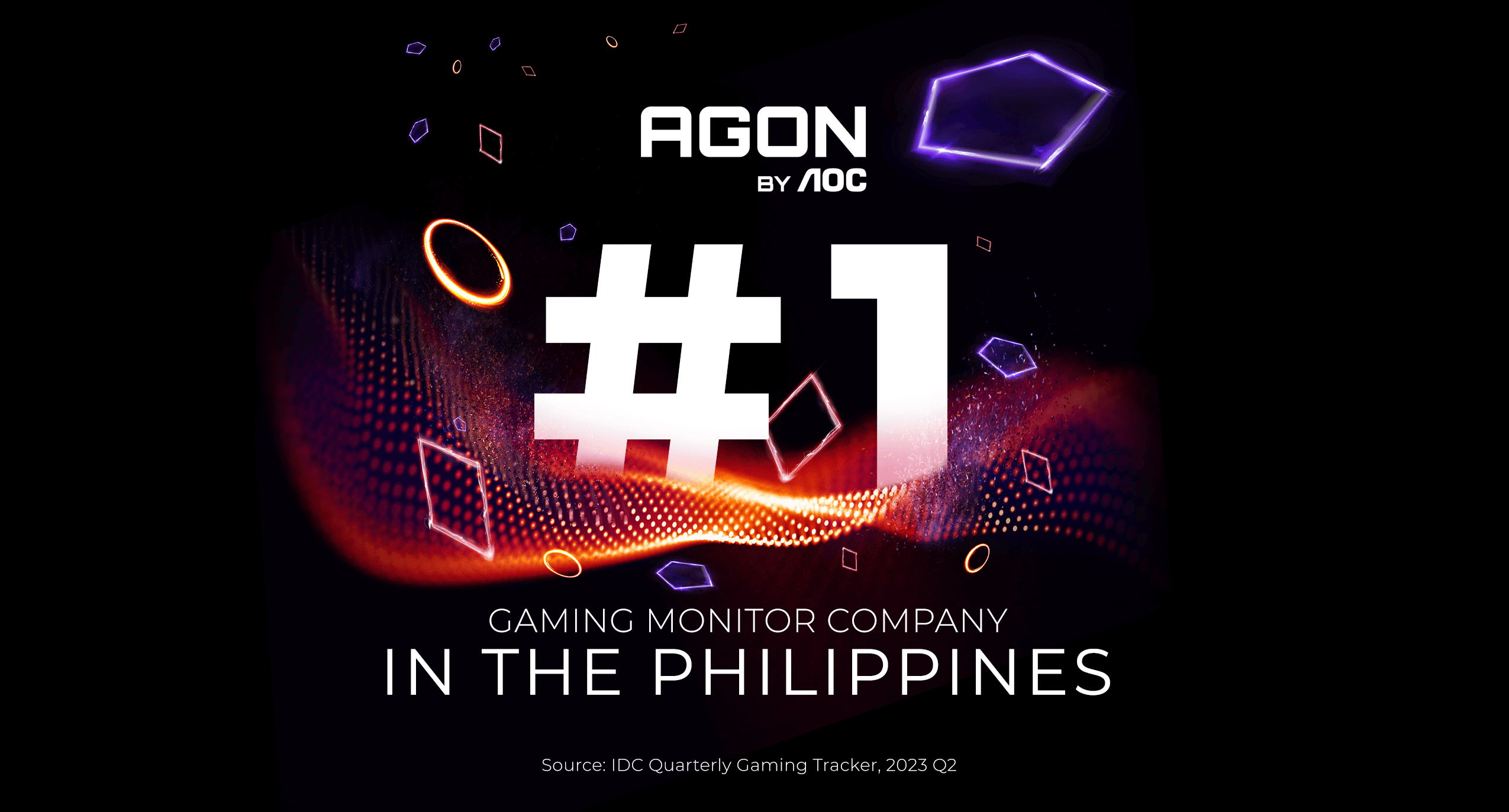 Agon by AOC Monitors Secure Top Spot in the Philippines Gaming Monitor ...
