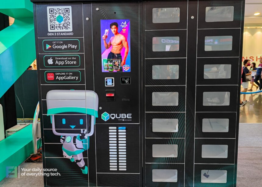 QUBE Launches The Country’s First Fully Functional 360° Smart Locker ...