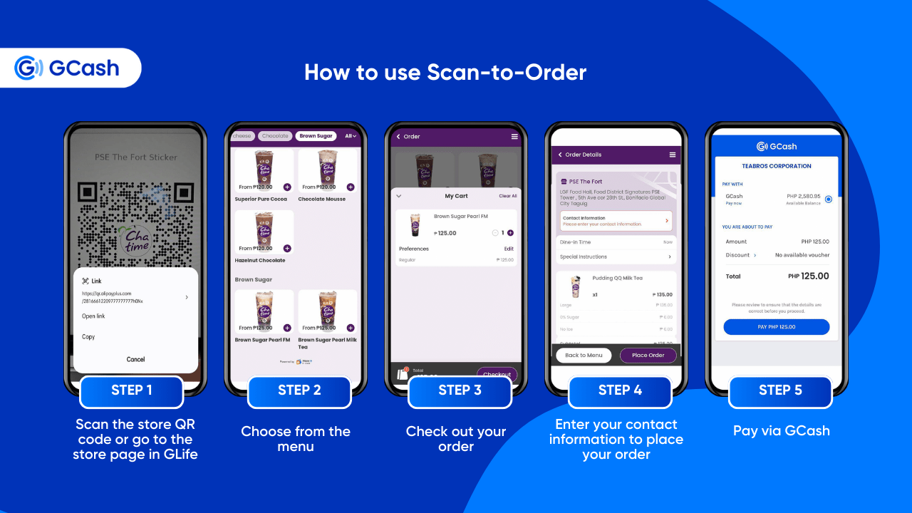 Skip the long lines in cafés, restaurants, and more with GCash Scan-to ...