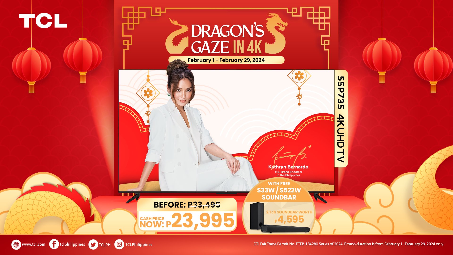 Experience the Roar of the Dragon's Gaze in 4K with TCL's CNY Promotion | EveryTechEver