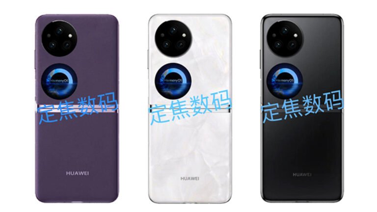 New Huawei Pocket 2 flip render reveals three colorways | EveryTechEver