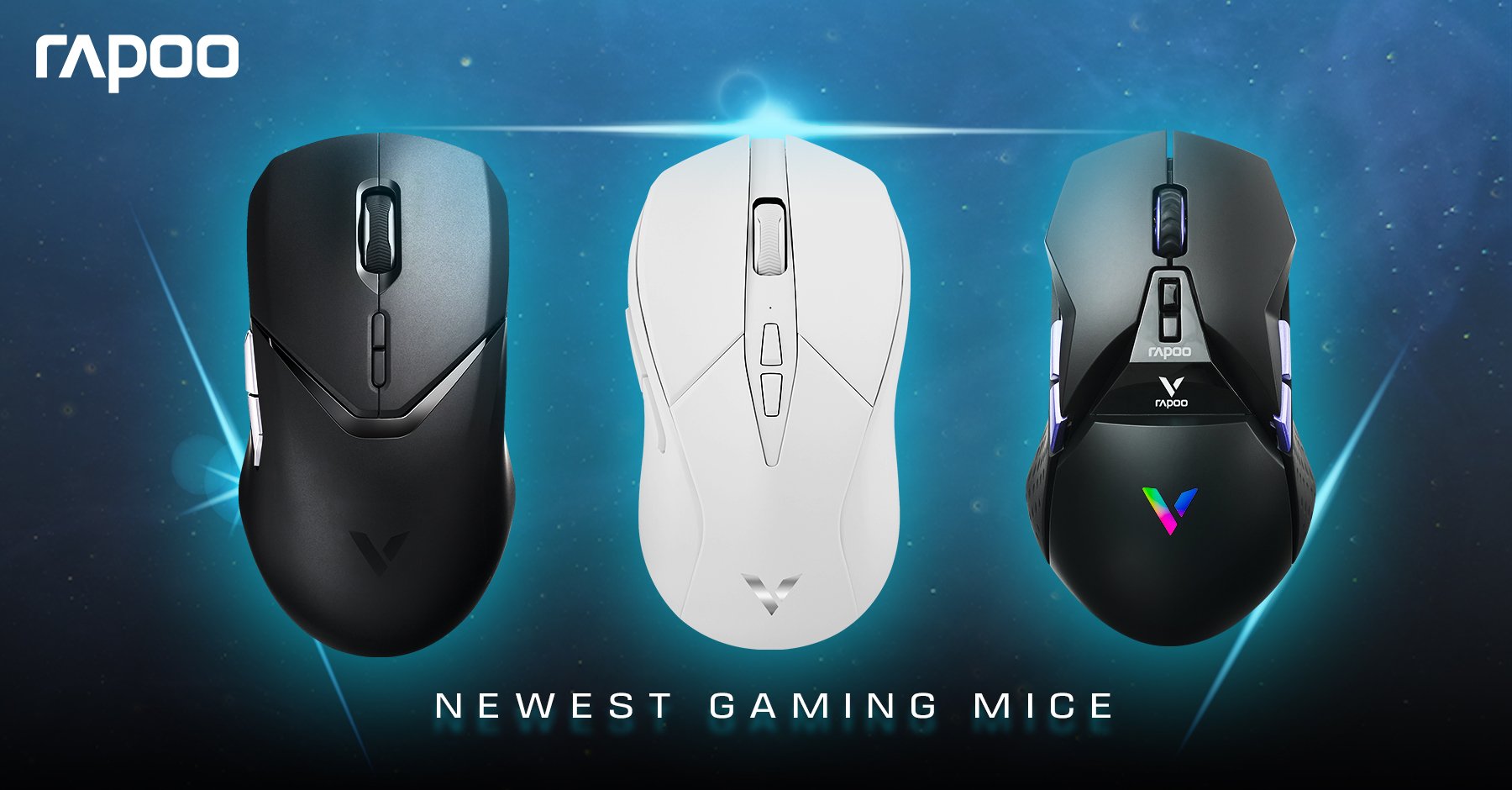 Rapoo Launches 3 Trailblazing Wireless Gaming Mice | EveryTechEver
