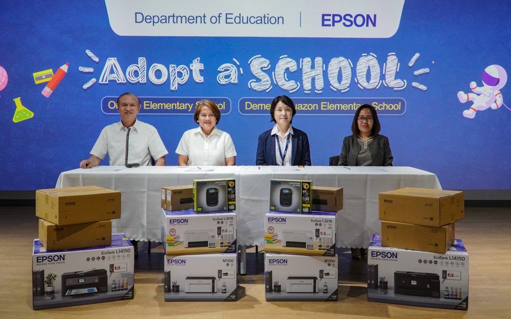 Epson Philippines sponsors elementary schools to enhance learning ...