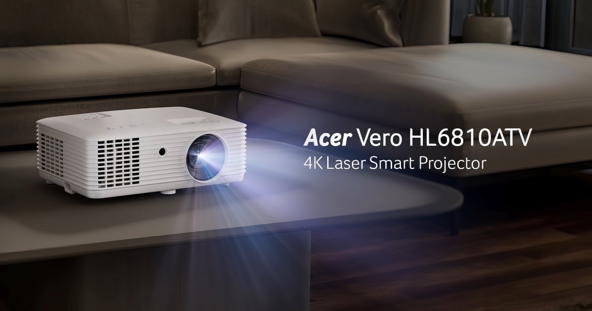 Acer debuts a new line of Vero Laser Projectors perfect for your home ...