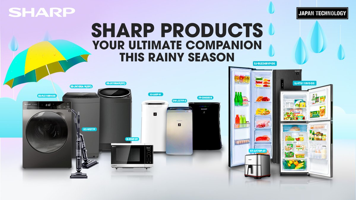 Sharp Products: Your Ultimate Companion This Rainy Season | EveryTechEver