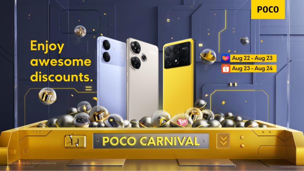 POCO's 6th Birthday Bash: Up to PHP 4,000 OFF on Shopee & Lazada ...