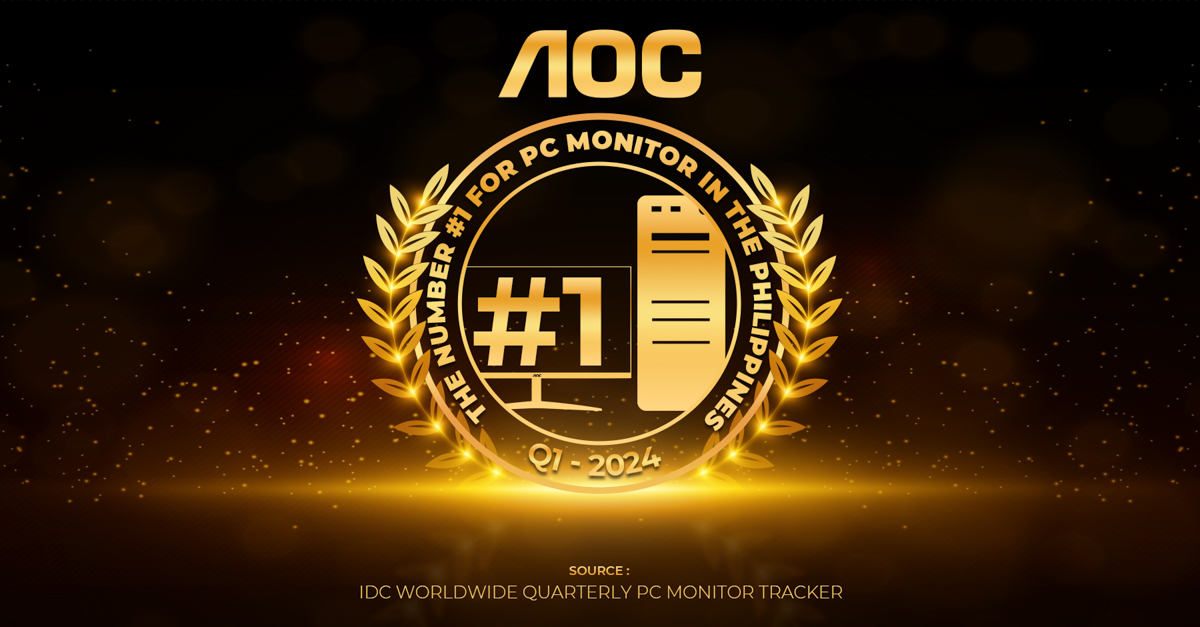 AOC Dominates as Number 1 PC Monitor and Gaming Monitor Brand for Q1 ...