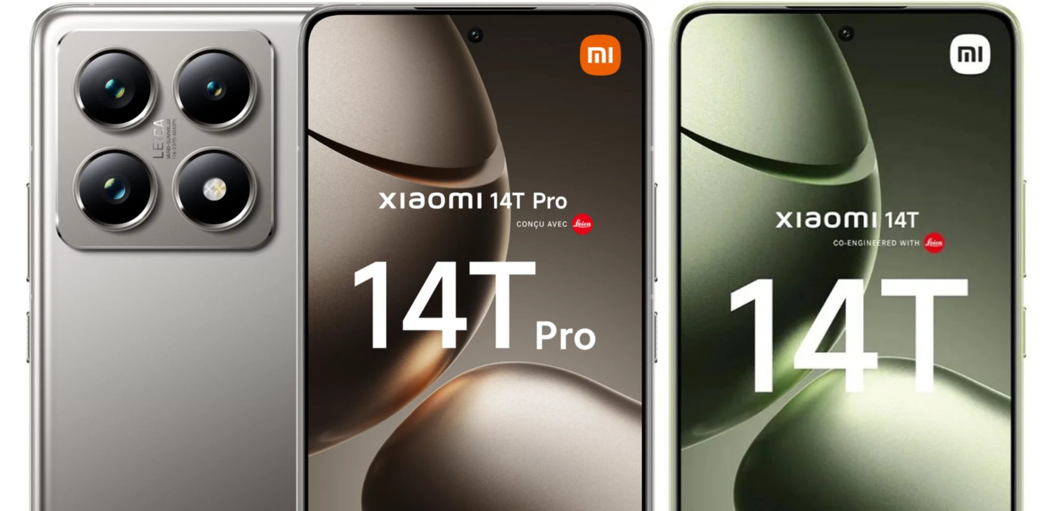 Xiaomi 14T and 14T Pro Official Renders, Showcasing All Colors | EveryTechEver