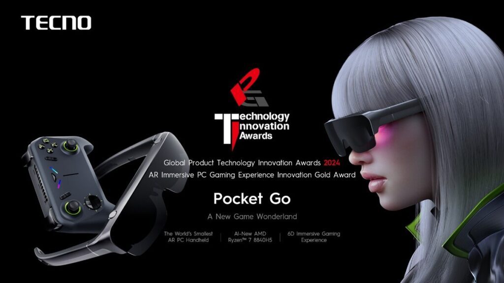 TECNO Pocket Go Handheld Gaming PC with AR Glasses is Here! | EveryTechEver