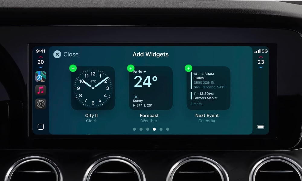 CarPlay 2.0 to Support Widgets | EveryTechEver