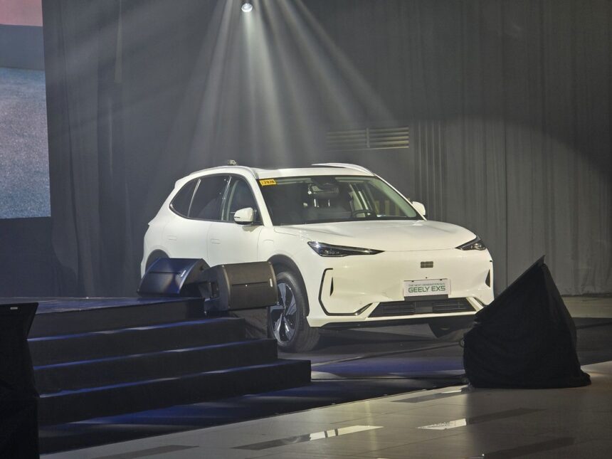 Geely Philippines Launches All-Electric EX5 and Hybrid Okavango Elite ...