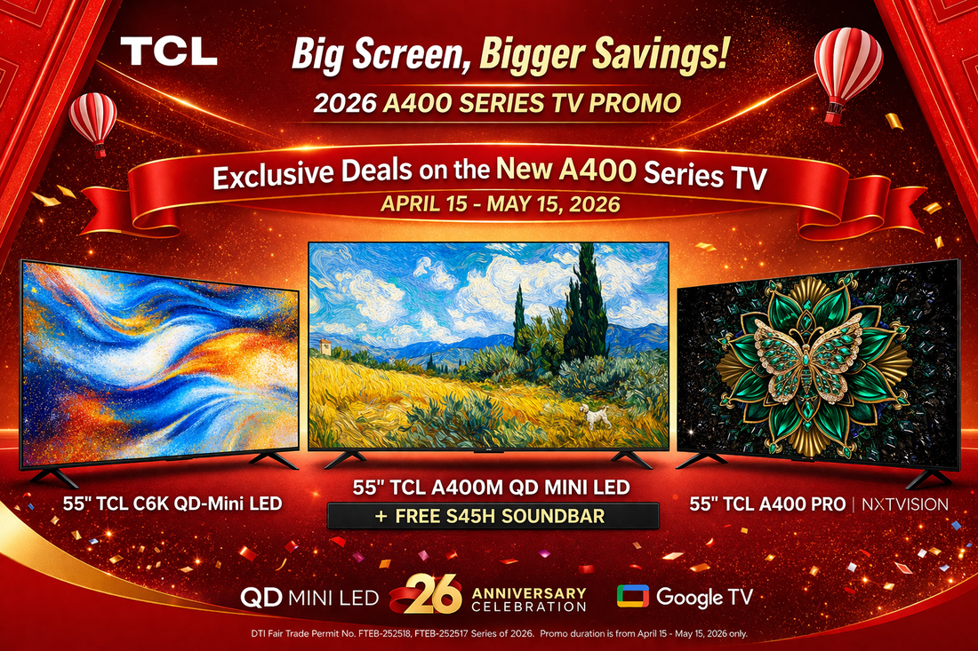 TCL A400 Series TV Promo Philippines 2026 | EveryTechEver